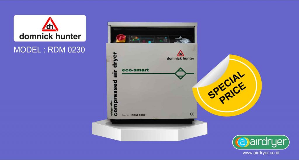 DOMNICK HUNTER TYPE : RDM-0230 Refrigerant Dryer | Refrigerated Air ...