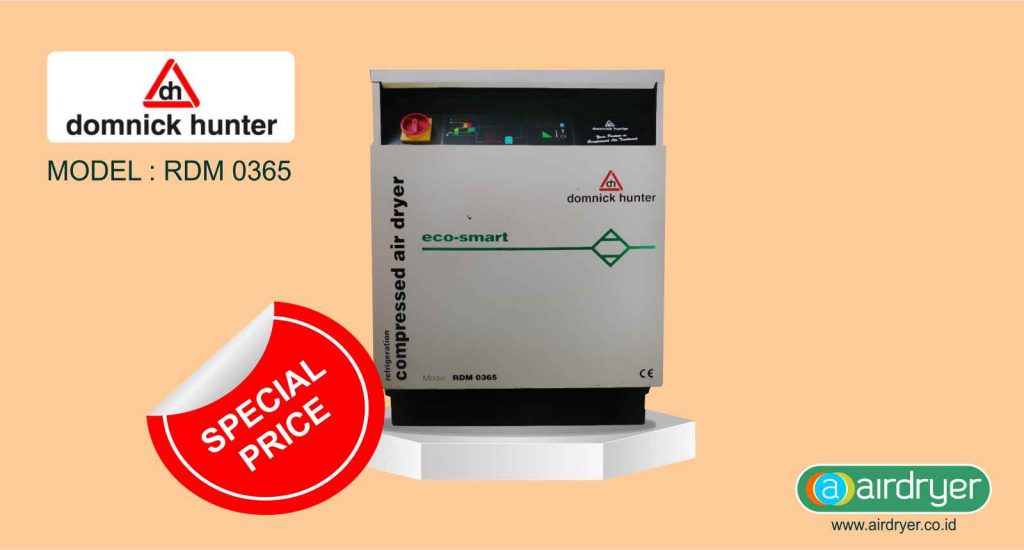 DOMNICK HUNTER TYPE : RDM-0365 Refrigerant Dryer | Refrigerated Air ...
