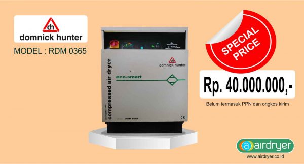 DOMNICK HUNTER TYPE : RDM-0365 Refrigerant Dryer | Refrigerated Air ...